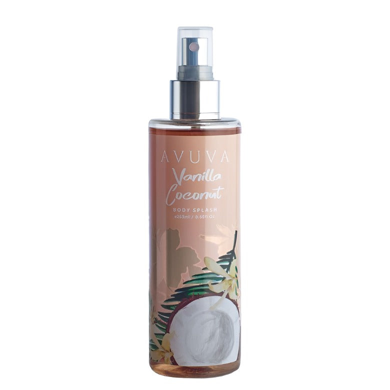 AVUVA BODY SPLASH Vanilla Coconut – Beauty Bounty