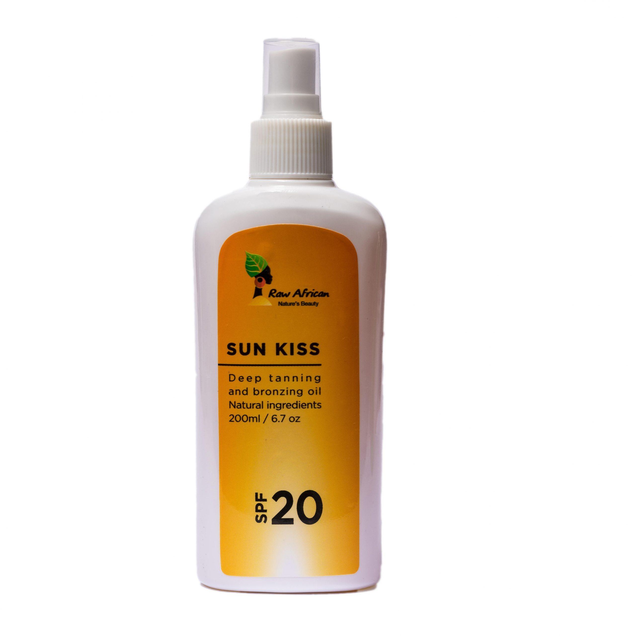 Raw African Sun Kiss Deep Tanning Oil – Beauty Bounty